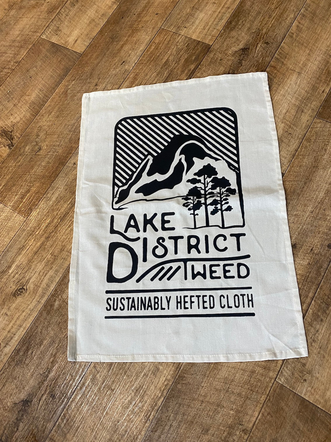 Lake District Tweed Tea Towel